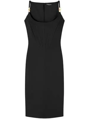 Versace Medusa-strap Corset-style Dress