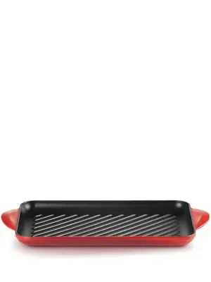 LE CREUSET Traditional Rectangular Grill - Black