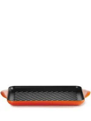 LE CREUSET Traditional Rectangular Grill Orange