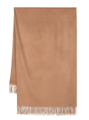 N.peal Fine-knit Cashmere Blanket - Brown