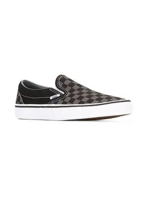 VANS Checked Slippers - Grey