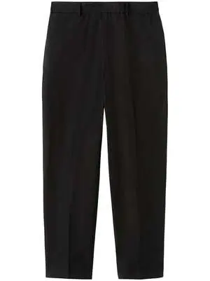 JIL SANDER Straight-leg Cotton Trousers