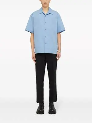 JIL SANDER Straight-leg Cotton Trousers