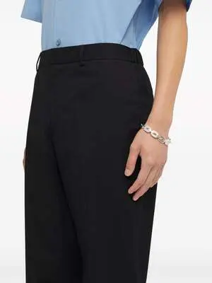 JIL SANDER Straight-leg Cotton Trousers