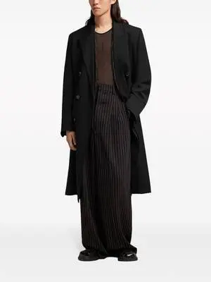 Ami Double-breasted Virgin Wool Coat
