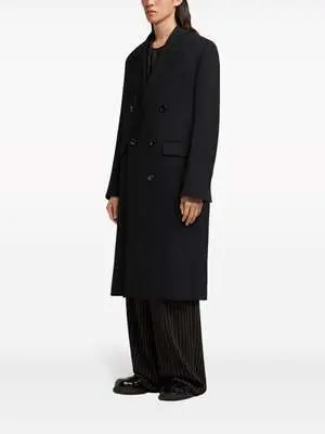 Ami Double-breasted Virgin Wool Coat