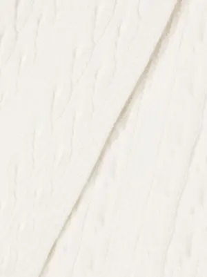 N.peal Cable-knit Cashmere Scarf