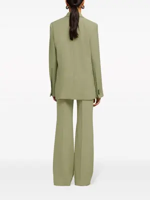 Ami Peak-lapels Double-breasted Blazer - Green