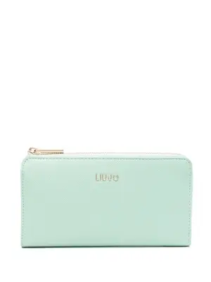 Liu Jo Logo-lettering Accordion Wallet - Green