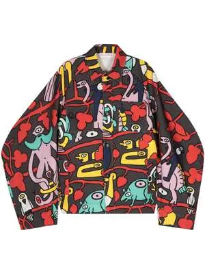 WALTER VAN BEIRENDONCK Illustration-print Shirt