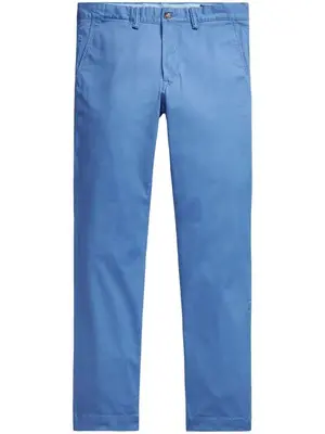 Polo Ralph Lauren Bedford Cotton-twill Trousers - Blue