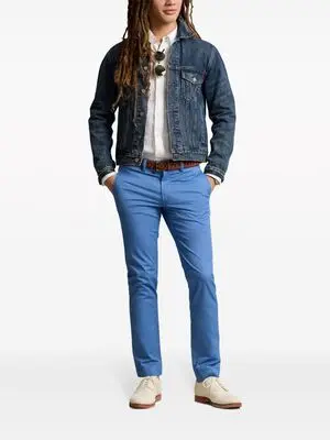 Polo Ralph Lauren Bedford Cotton-twill Trousers - Blue