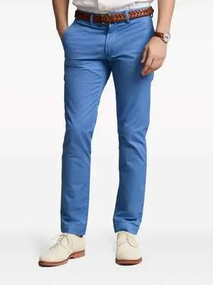 Polo Ralph Lauren Bedford Cotton-twill Trousers - Blue