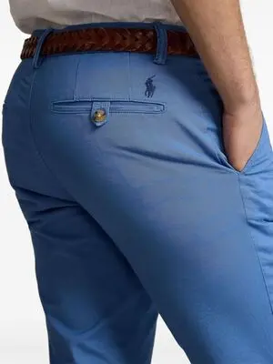Polo Ralph Lauren Bedford Cotton-twill Trousers - Blue
