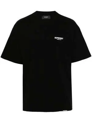 REPRESENT Owners Club Cotton T-shirt - Black