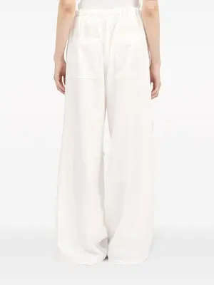 MAISON MARGIELA Drawstring-waist Wide-leg Trousers