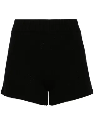 Alanui Cashmere-blend Knitted Shorts