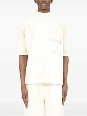 MAISON MARGIELA Handwritten Cotton T-shirt