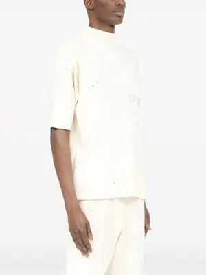 MAISON MARGIELA Handwritten Cotton T-shirt
