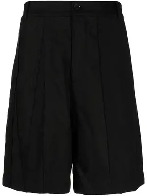 FENG CHEN WANG High-waisted Wool Shorts