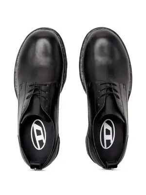 DIESEL D-hammer Leather Derby Shoes
