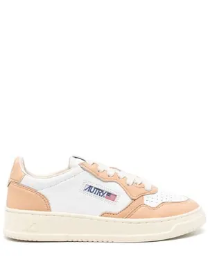 AUTRY Medalist Leather Sneakers - Brown