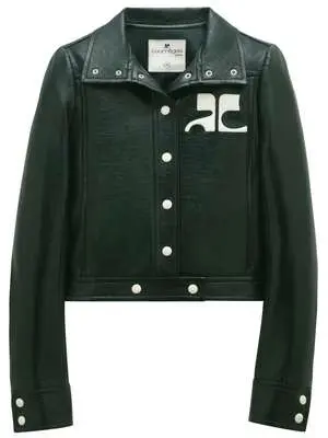 COURREGES Reedition Vinyl Jacket - Green