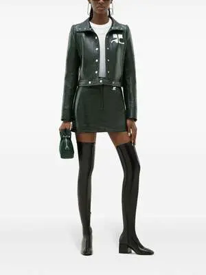 COURREGES Reedition Vinyl Jacket - Green