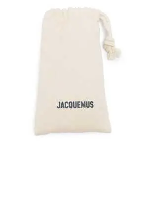 Jacquemus Rectangle-frame Sunglasses - Blue