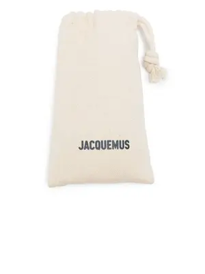 Jacquemus Rectangle-frame Sunglasses - White