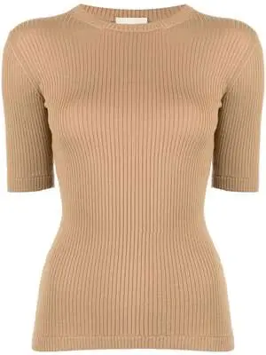 Khaite The Ange Rib-knit Top