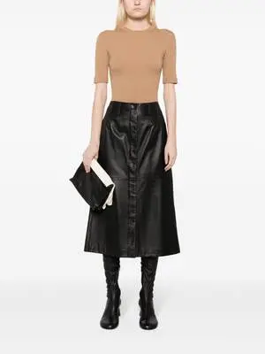 Khaite The Ange Rib-knit Top