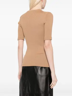 Khaite The Ange Rib-knit Top