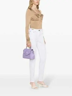 Versace Medusa-plaque Skinny Jeans - White