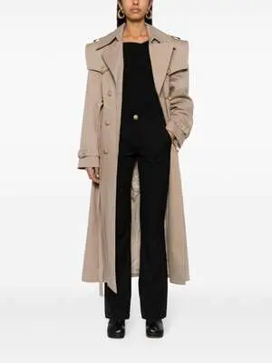 Balmain Twill Flared Trousers