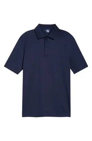 Herno Cotton Jersey Polo - Navy