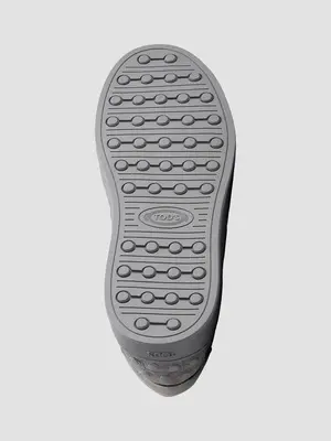 TOD'S Suede Low-top Sneakers - Grey