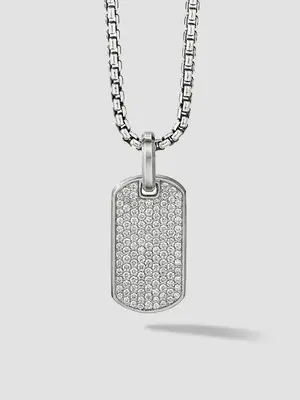 David Yurman Chevron Tag - Diamond