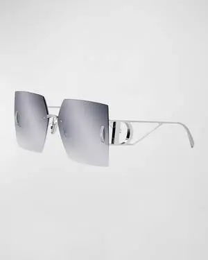 Dior Dior 30Montaigne S7U Sunglasses Shiny Palladium S