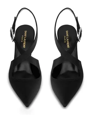 Saint Laurent Spontini Slingback Pumps