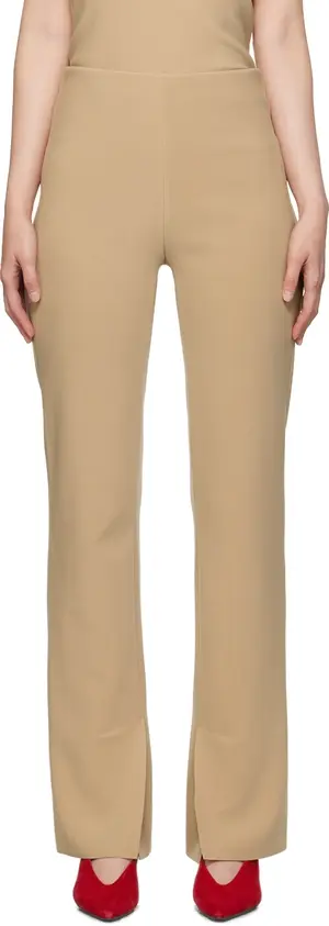 BIRROT Lay2 Straight Trousers - Peanut