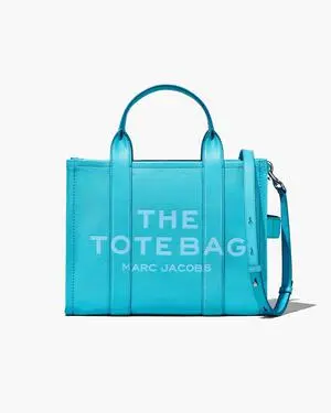 Marc Jacobs The Leather Medium Tote Bag Pool