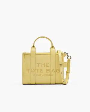Marc Jacobs The Leather Small Tote Bag Custard