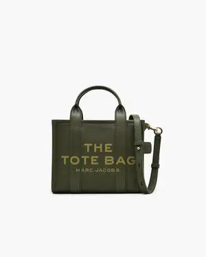 Marc Jacobs The Leather Small Tote Bag Forest