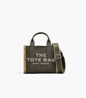 Marc Jacobs The Jacquard Small Tote Bag In Bronze Green