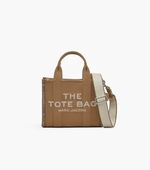 Marc Jacobs The Jacquard Small Tote Bag In Camel