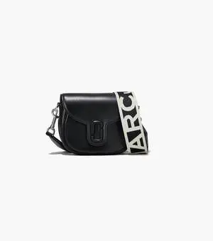 Marc Jacobs The J Marc Small Saddle Bag Black