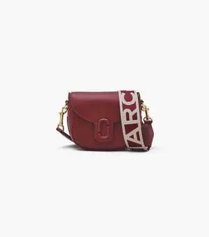 Marc Jacobs The J Marc Small Saddle Bag Cherry