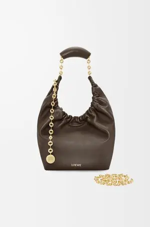 Loewe Small Squeeze Bag - Chocolate