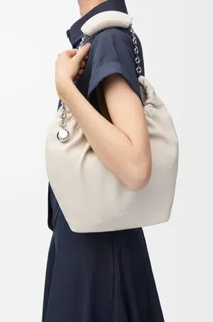 Loewe LOEWE Small Squeeze Bag Sea Salt